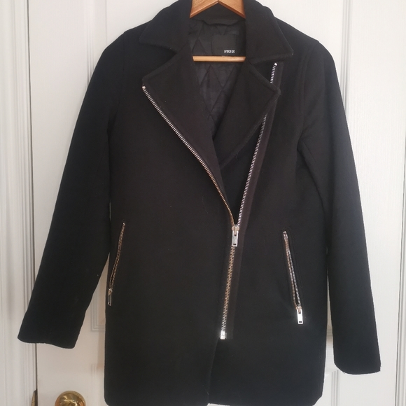 Wilfred | Jackets & Coats | Aritzia Wilfred Black Wool Coat | Poshmark